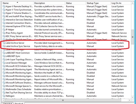 Label Archive Server Administrator Is Not Starting Label Archive Problem Efficient Business