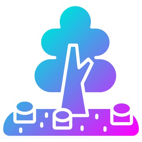 Deforestation Generic Gradient Fill Icon