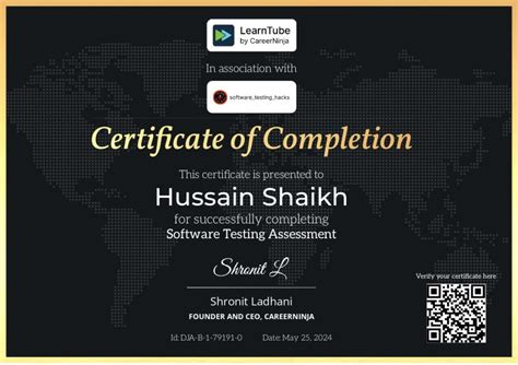 hussain shaikh on linkedin softwaretesting qualityassurance