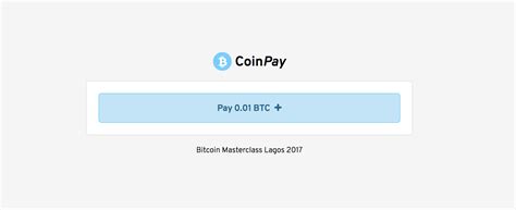 github ireade coinpay a sample app for the bitcoin masterclass lagos