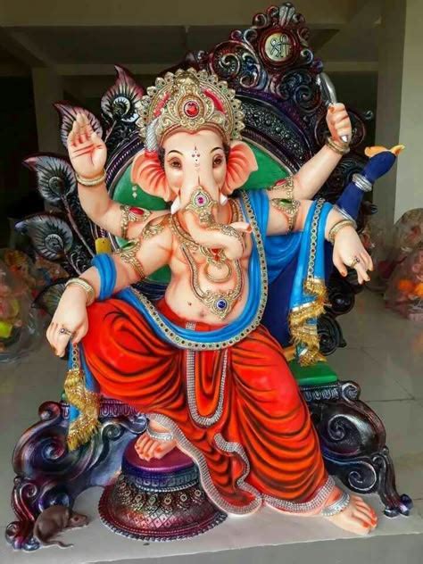 Pin By Sivaji Raju On Ganash Happy Holi Picture Happy Ganesh Chaturthi Images Ganesha Pictures