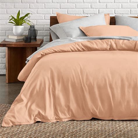 Peach Bedding Duvet Cover Set Yorkshire Bedding