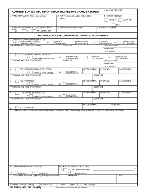 DD 1998 1975 Fill And Sign Printable Template Online US Legal Forms