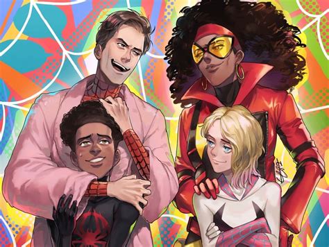 Spider Gwen Spider Man Gwen Stacy Miles Morales Spider Man And 2