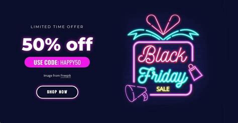 Super Sale 50 Off Html Code Example By Nicepage