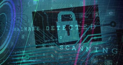 Digital Security Alert Malware Detected During System Scan