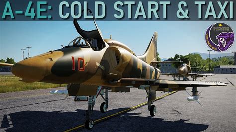 A 4e Skyhawk Cold Start And Taxi Tutorial Dcs World Youtube