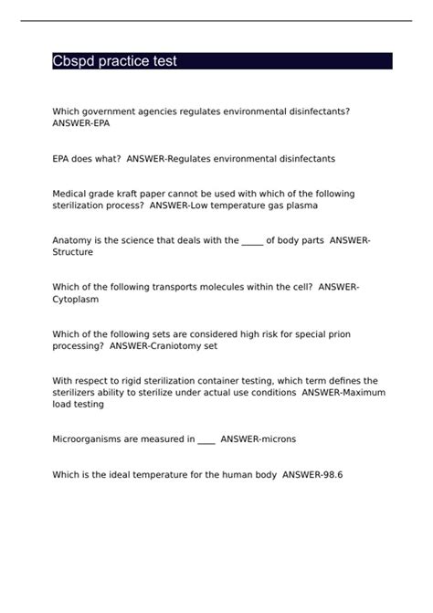 Cbspd Practice Test Cbspd Practice Test Questions With Correct Answers Verified