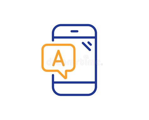 Ab Testing Line Icon Ui Phone Test Sign Vector Stock Vector Illustration Of Chat Usability