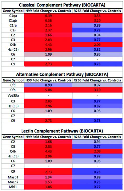 Alteration In Expression Of Genes Involved In The Classical Download Scientific Diagram