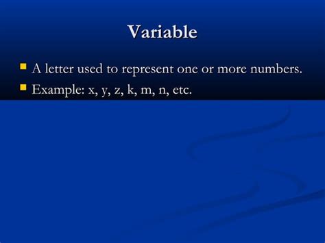 Evaluating Expressions Notes PPT