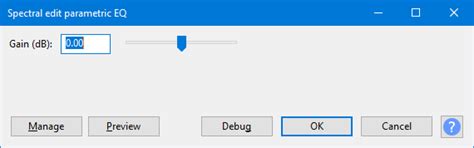Spectral Selection And Editing Audacity Manual