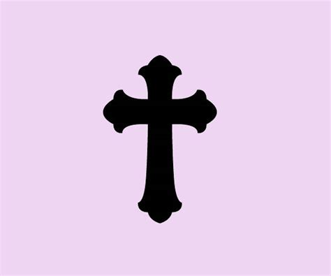 Cross Silhouette Clip Art