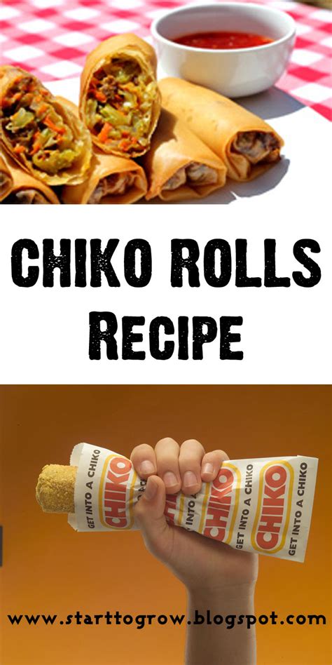 Start To Grow Chiko Rolls Recipe