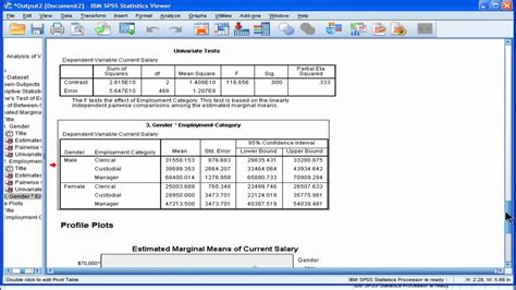 Two Way Anova Spss Part 6 Youtube
