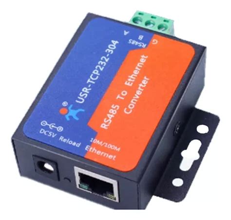 Servidor Conversor Rs485 Para Porta Serial Modbus Ethernet