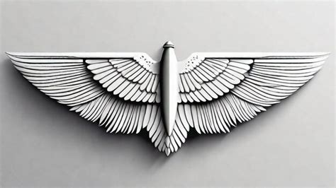 Stunning Wingspan Detailing Premium Ai Generated Image