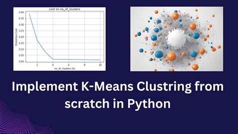 Implement K Means Clustering In Python From Scratch Youtube