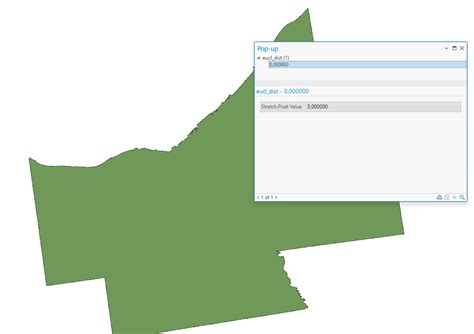 solved eucledian distance not working esri community