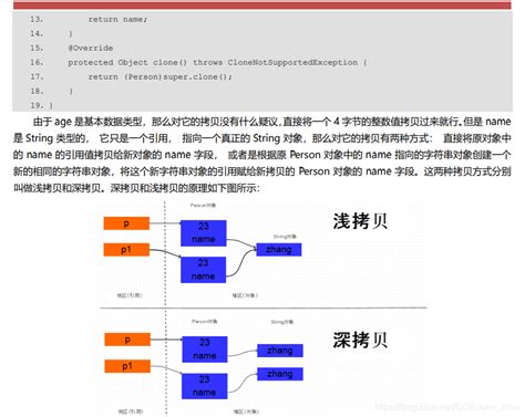 简谈clone对象new 一个对象的过程和 Clone 一个对象的过程 Csdn博客