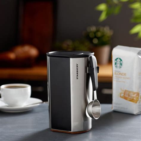 Starbucks® Stainless Steel Coffee Canister