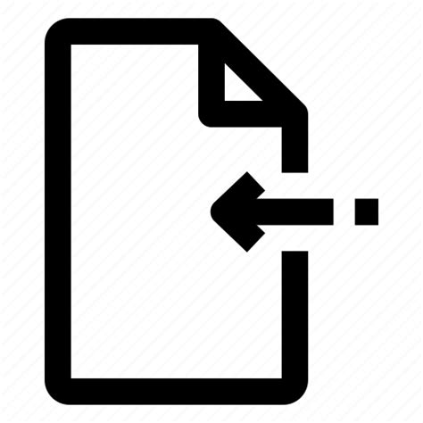 Document File Import Icon Download On Iconfinder