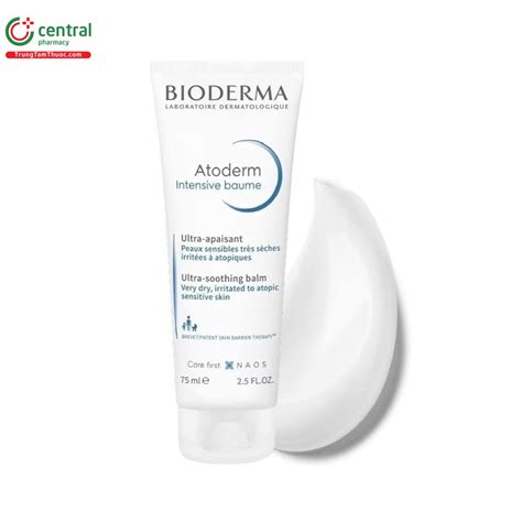 Bioderma Atoderm Intensive Baume 75ml Giữ ẩm Làm Dịu Làn Da Tức Thì