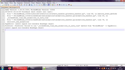 I Dont Know What Happened And How To Fix It I Have Only Pure WW Mod Without Add Ons