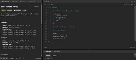 problemsolvingjourney day2 leetcode rotatearray java… omprakash