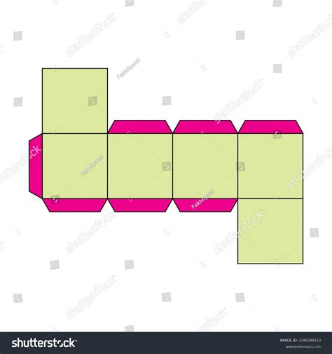 Model Building Yellow 3d Cube Paper Stock Vector Royalty Free 2186388153 Shutterstock