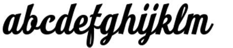 look script bold font script decorative what font is