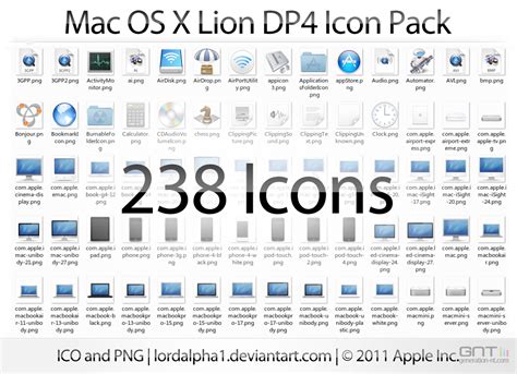 Mac Os X Lion Icon Pack Screen1