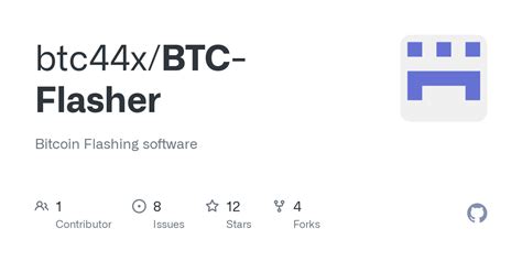 Github Btc44xbtc Flasher Bitcoin Flashing Software