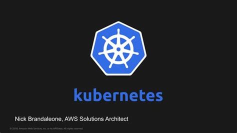 Introduction To Amazon Eks Kubecon 2018 Ppt