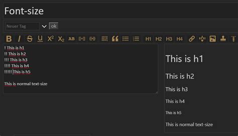 How To Set Font Size For Heading Level 1 4 Talk Tw