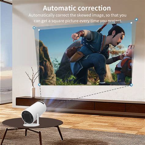 New Hy Pro Smart Portable Projector Quad Core Android Wifi