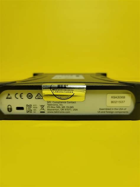 Tektronix Rsa306b Real Time Spectrum Analyzer 9khz 62ghz Ebay