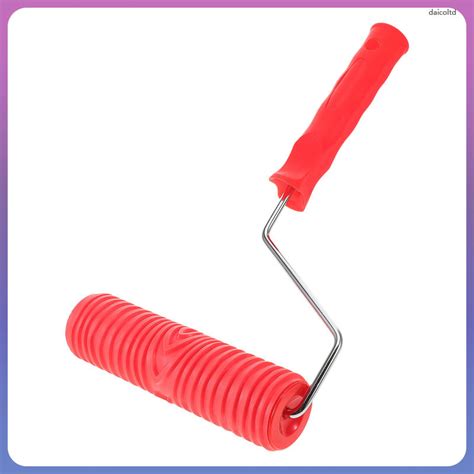Half Foam Roller Small Embossing Textured Paint Wall Membrane Patterned