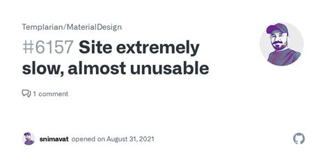 Site Extremely Slow Almost Unusable · Issue 6157 · Templarian
