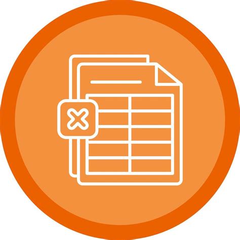 Excel Line Multi Circle Icon Vector Art At Vecteezy