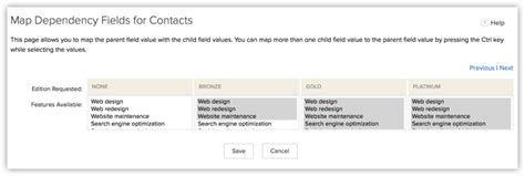 Map Dependency Fields Tips Zoho Crm