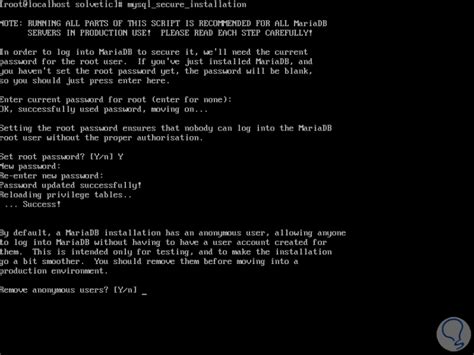 Cómo instalar MariaDB en CentOS 8 Solvetic