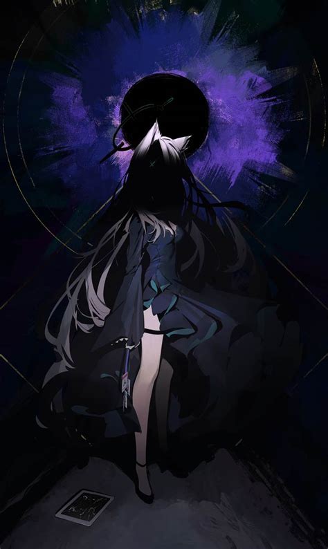 Terror 插画师冬灯的砂狼白子插画图片 BoBoPic