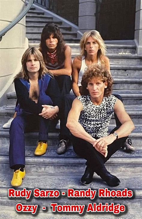 Rudy Sarzo Randy Rhoads Ozzy Osbourne And Tommy Aldridge Ozzy Osbourne God Bless Ozzy