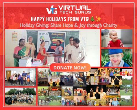 Virtual Tech Gurus Inc On Linkedin Virtualtechgurus Givingback