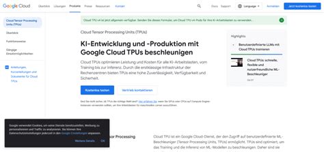 Cloud Tpu Develop And Deploy Ai Models Quickly For Ml Acceleration