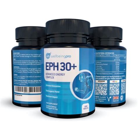 Eph30 Advanced Energy Tablets Diet Slimming Pills Pre Workout