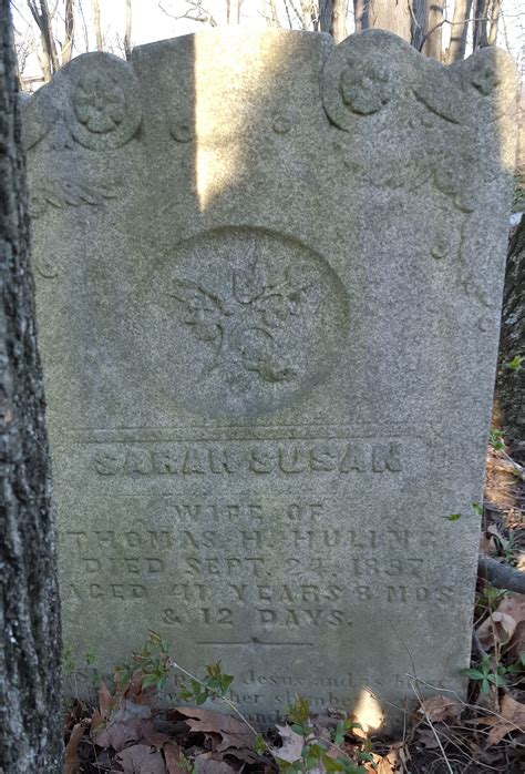Sarah Susan Huling 1816 1857 Find A Grave Memorial