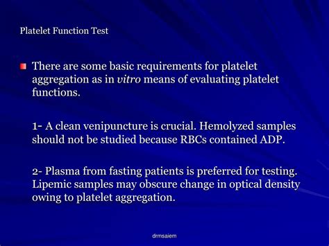 PPT Platelet Function PowerPoint Presentation Free Download ID 226318