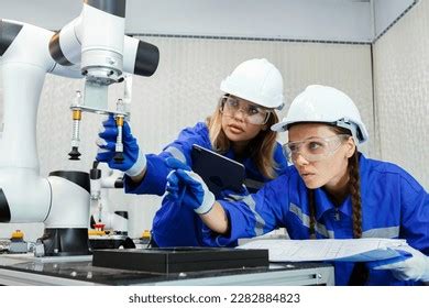 Female Automation Machine Engineer Babe Study Stock Photo 2282884823 Shutterstock